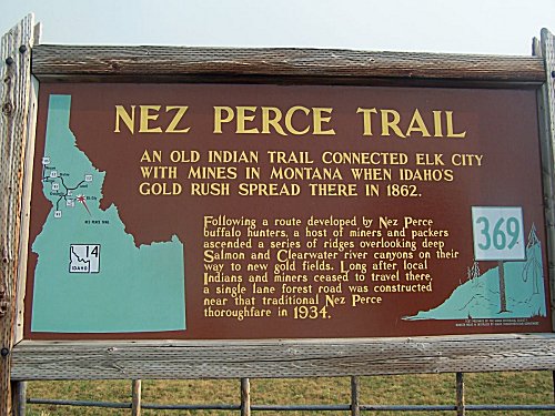The Old South Nez Perce Trail Part I | Dave Severn's Blog